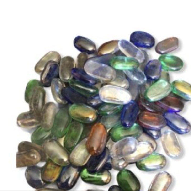 PIEDRAS DECORATIVAS TRANSPARENTE 500grs